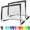 Sports Kids Mini Soccer Goal Set - Backyard/Indoor Mini Net- Portable ...