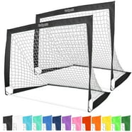 Franklin Sports Indoor & Outdoor Kids Soccer Set with 24x16 Goal, Ball ...
