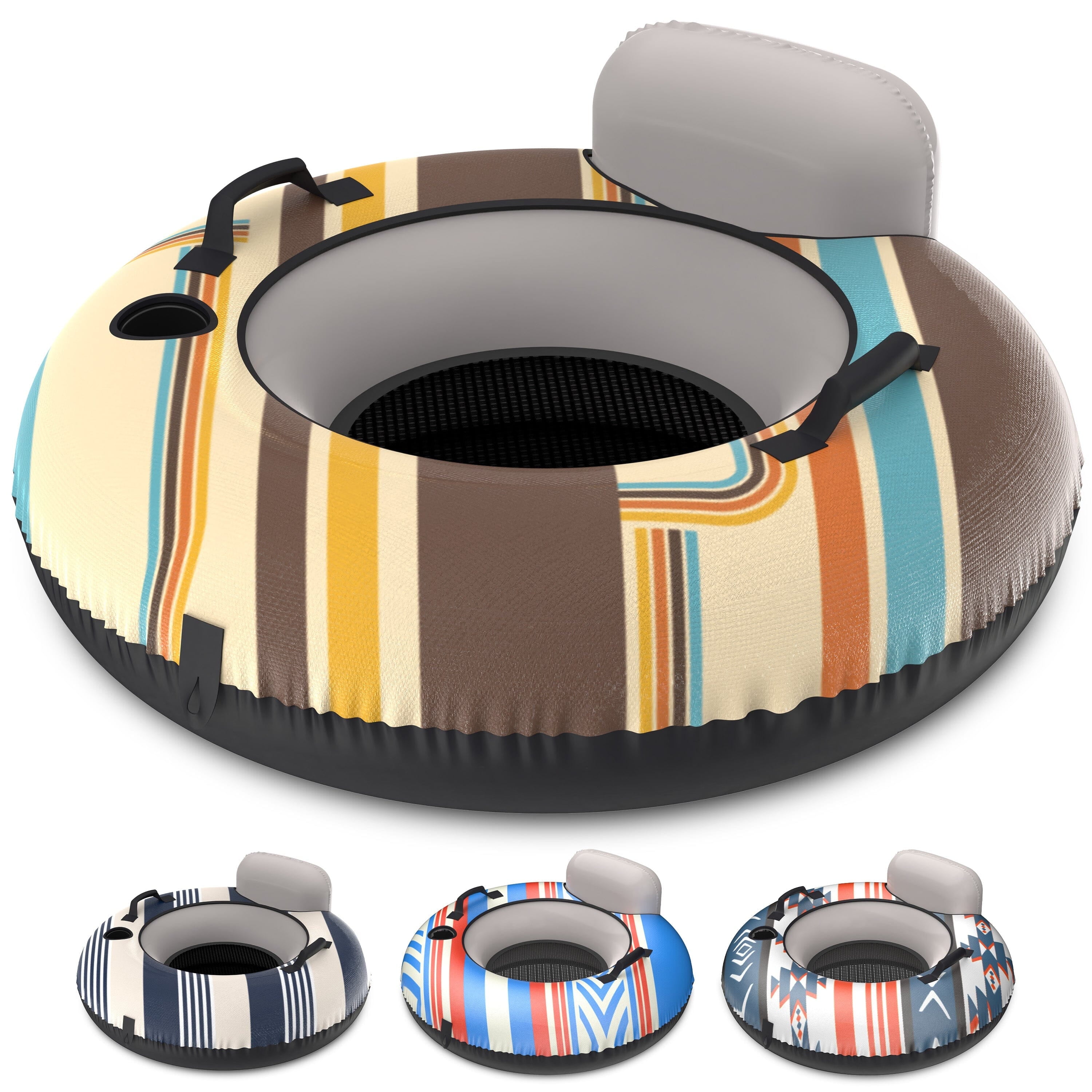 GoSports WOVN River Tube with Premium Canvas Cover - Heavy Duty Float ...