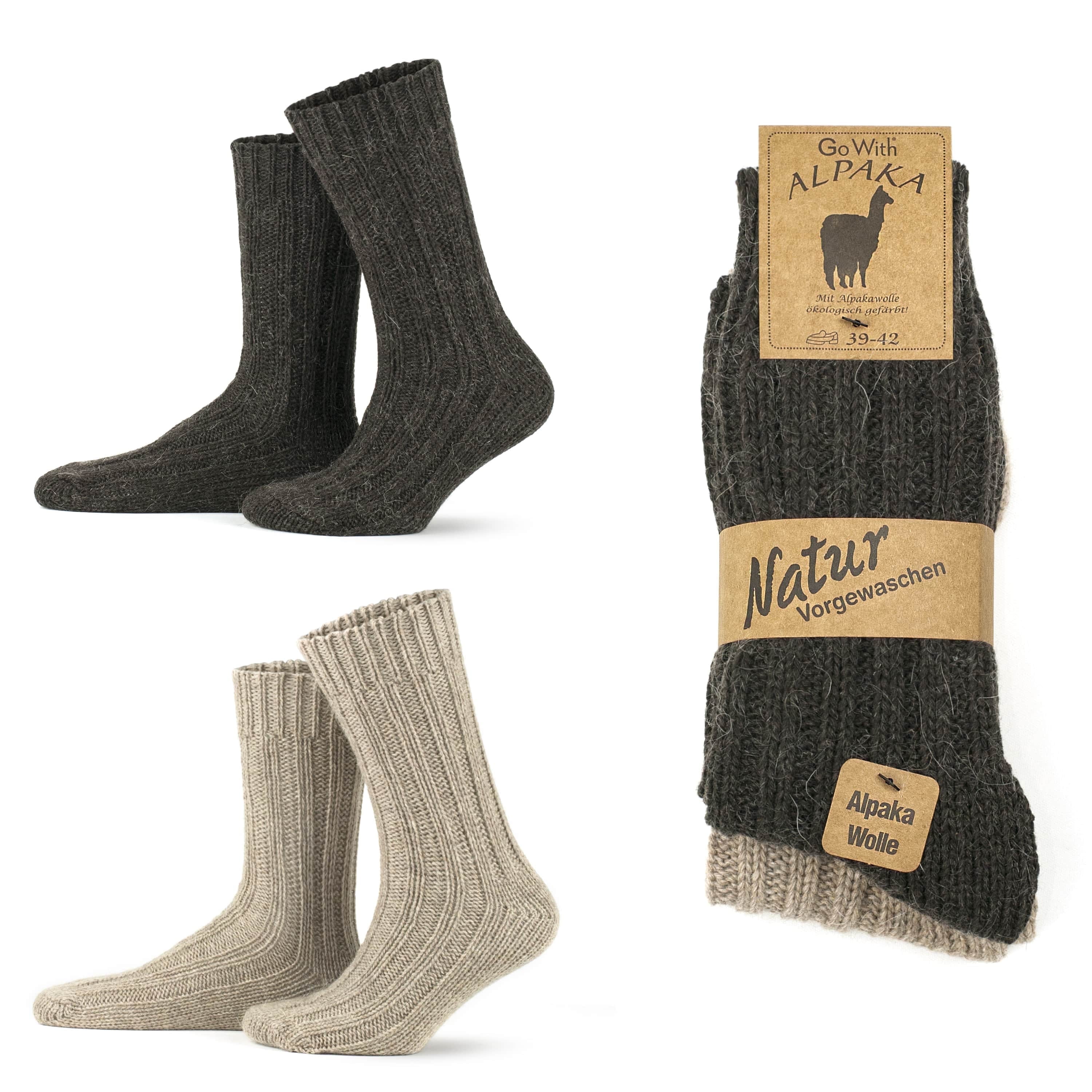 GoWith, Alpaca Wool Socks, Model: 3094, Extra Thick Warm Crew - Walmart.com