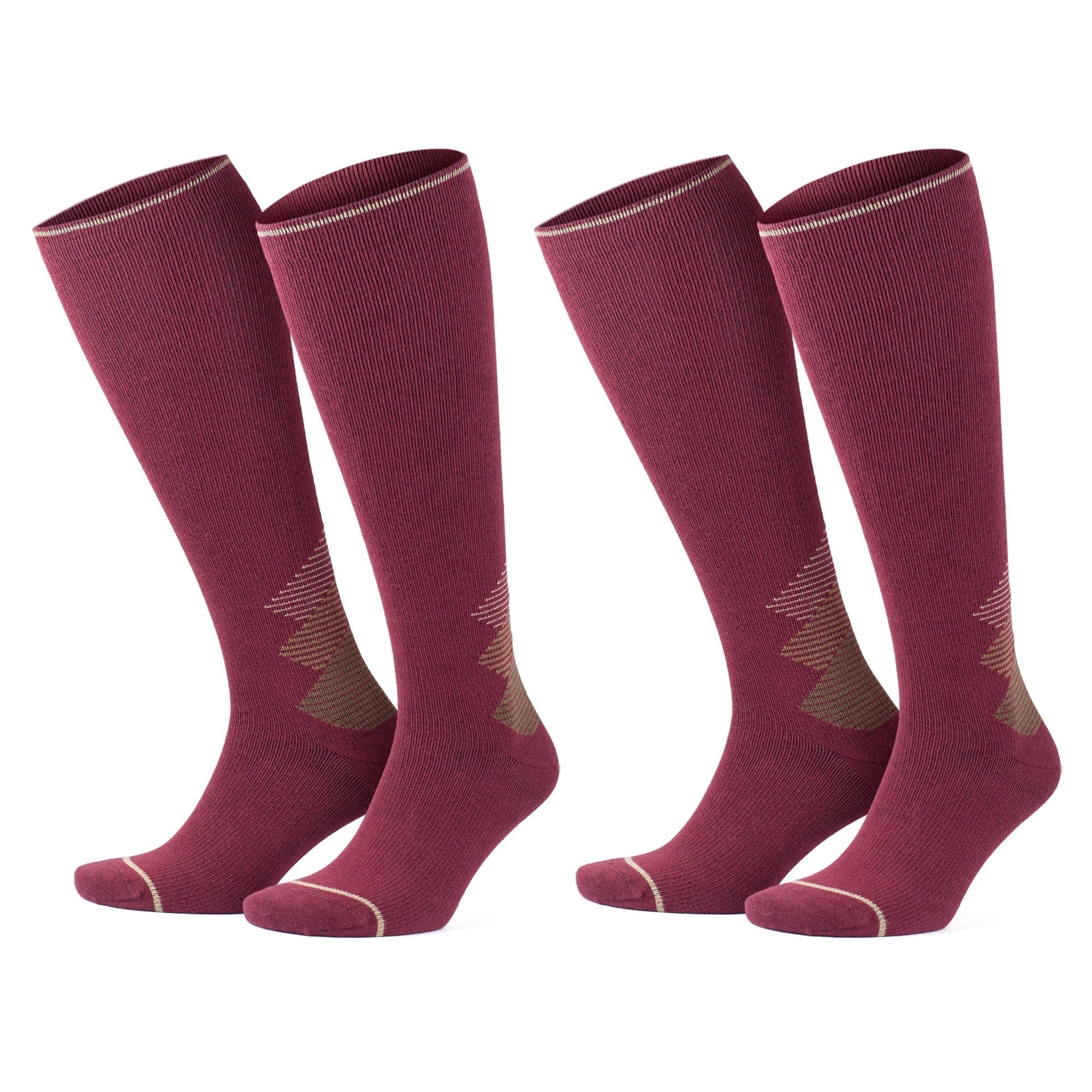 GoWith Merino Wool Cushioned Knee High Compression Socks For Men and ...