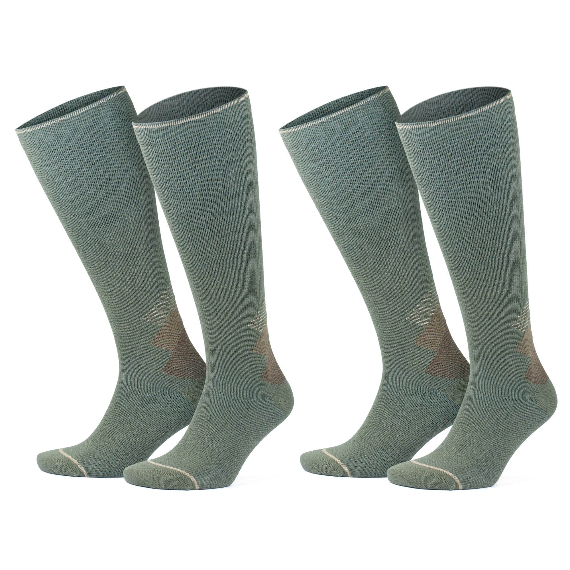 GoWith Merino Wool Cushioned Knee High Compression Socks For Men and ...