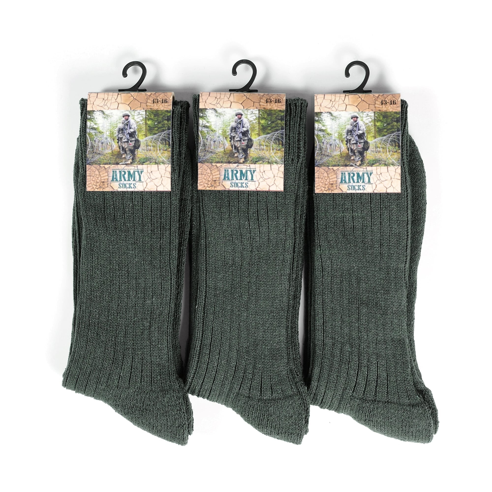 GoWith Merino Wool Military Socks For Men | Hiking Outdoor Crew Socks ...