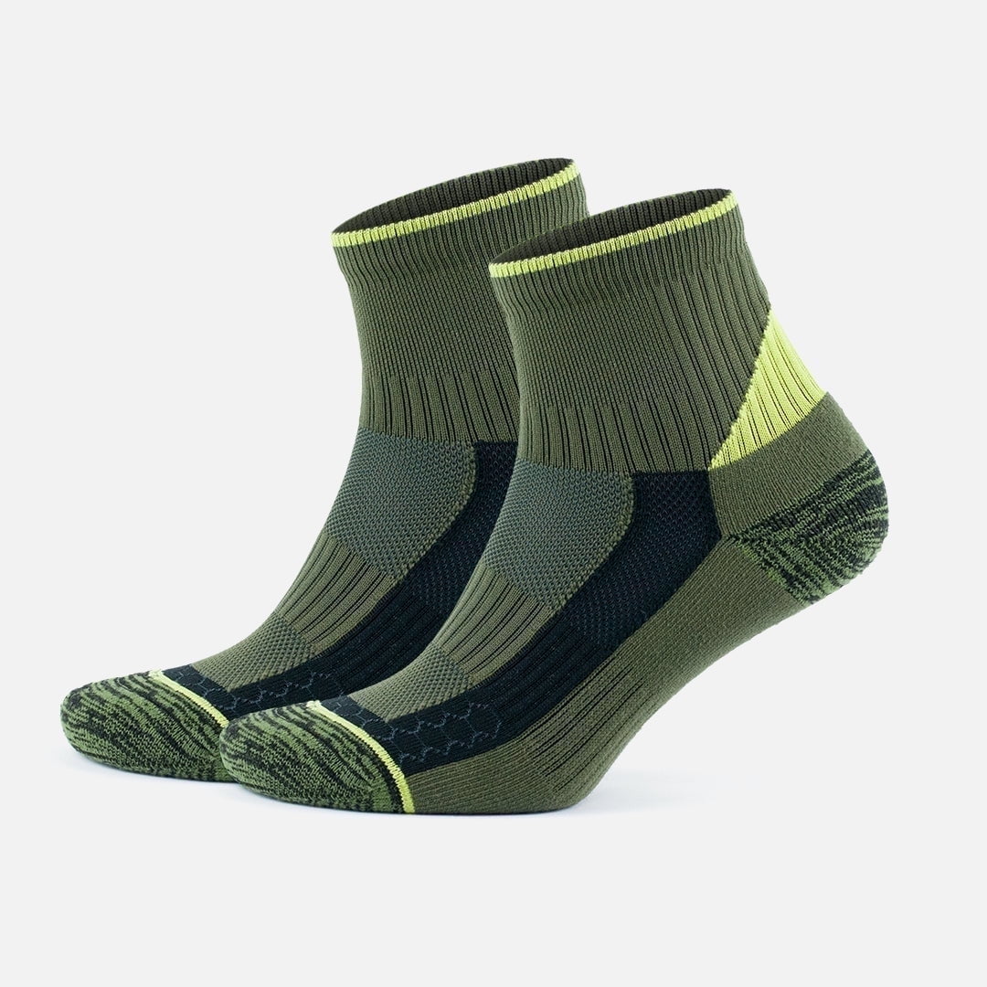 GoWith Running Socks for Men and Women | Cushioned Ankle Socks | 2 ...