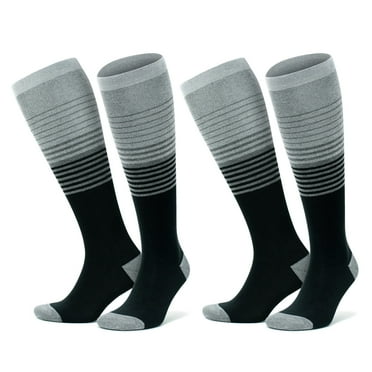Dr. Scholl's Men's Big and Tall Work Compression Over the Calf Socks 3 ...