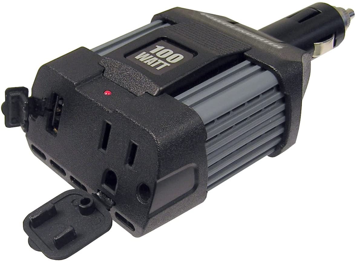 Goxt 100W ETL Listed Power Inverter with USB for Small Charging Devices ...