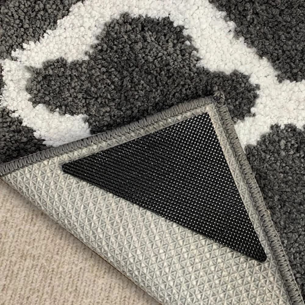 GoXteam 10 Pcs Double Sided Non Slip Reusable Rug Stopper, Washable Rug ...