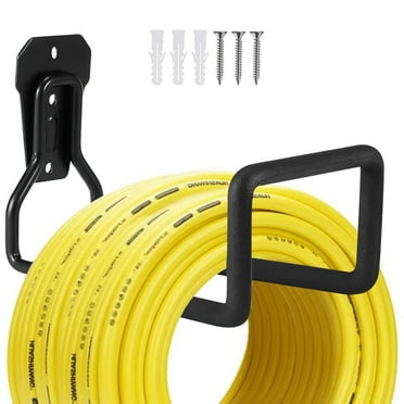 1pacs，Garden Hose Holder - Heavy Duty Metal Hanger Wall Mount, Water ...