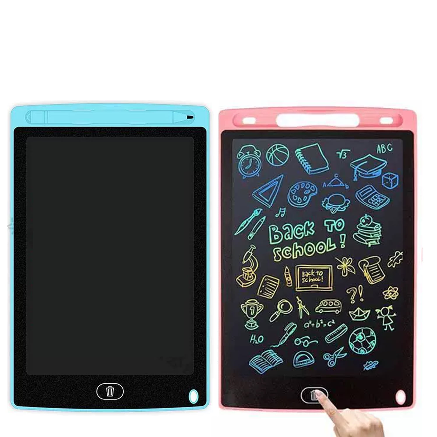 GoXteam 2 Pack LCD Writing Tablet, 8.5 Inch Colorful Doodle Board ...