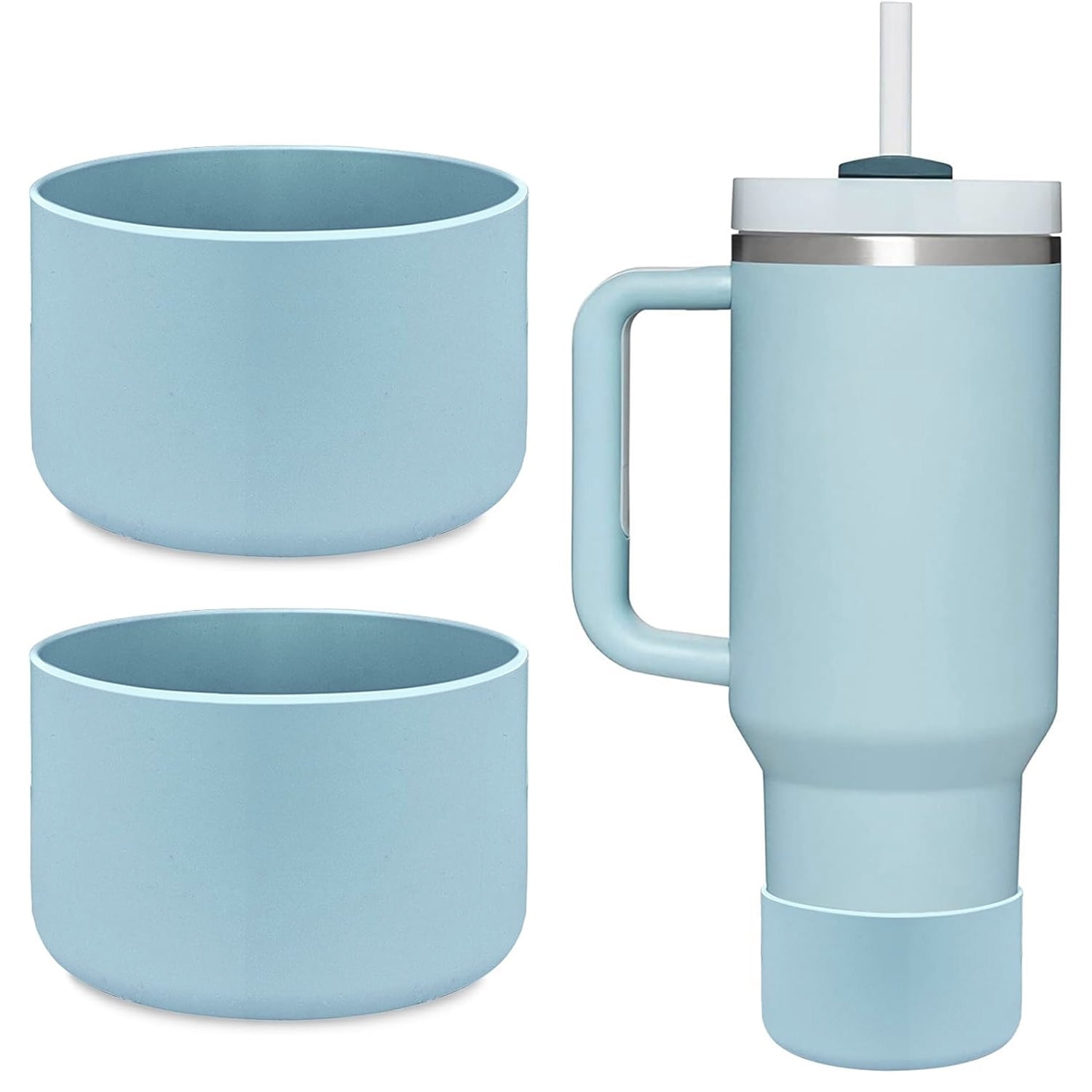 GoXteam 2 Pack Silicone Boot, Compatible with Stanley Tumbler 40oz ...