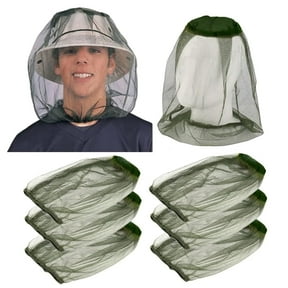 Hat Netting Over Face