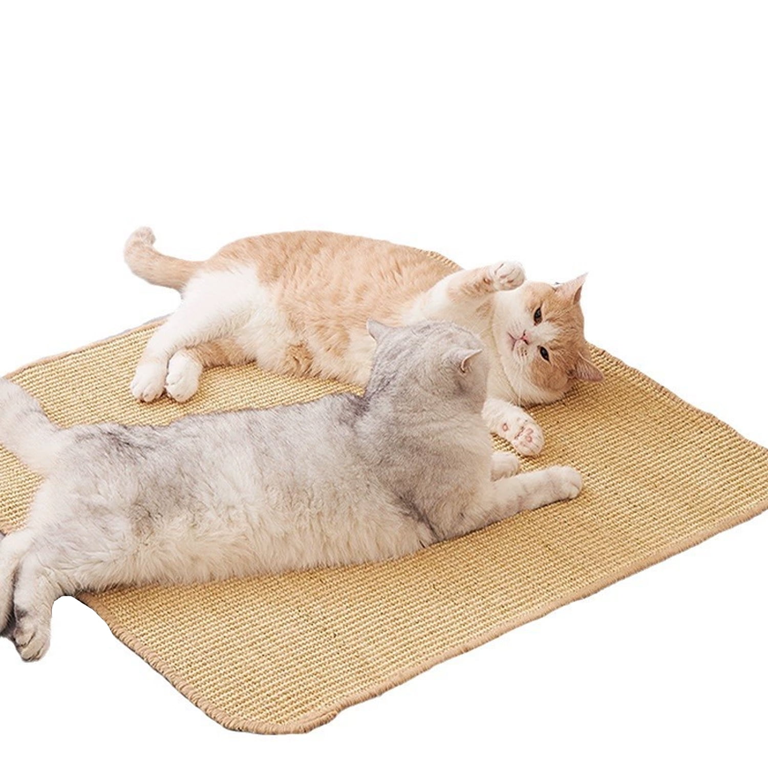 GoXteam Cat Scratcher Mat, Horizontal Floor Cat Scratching Pads Rug For ...