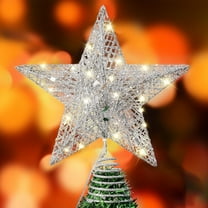 Walmart's Lightweight Gold LED Christmas Star Tree Topper with 30 ...