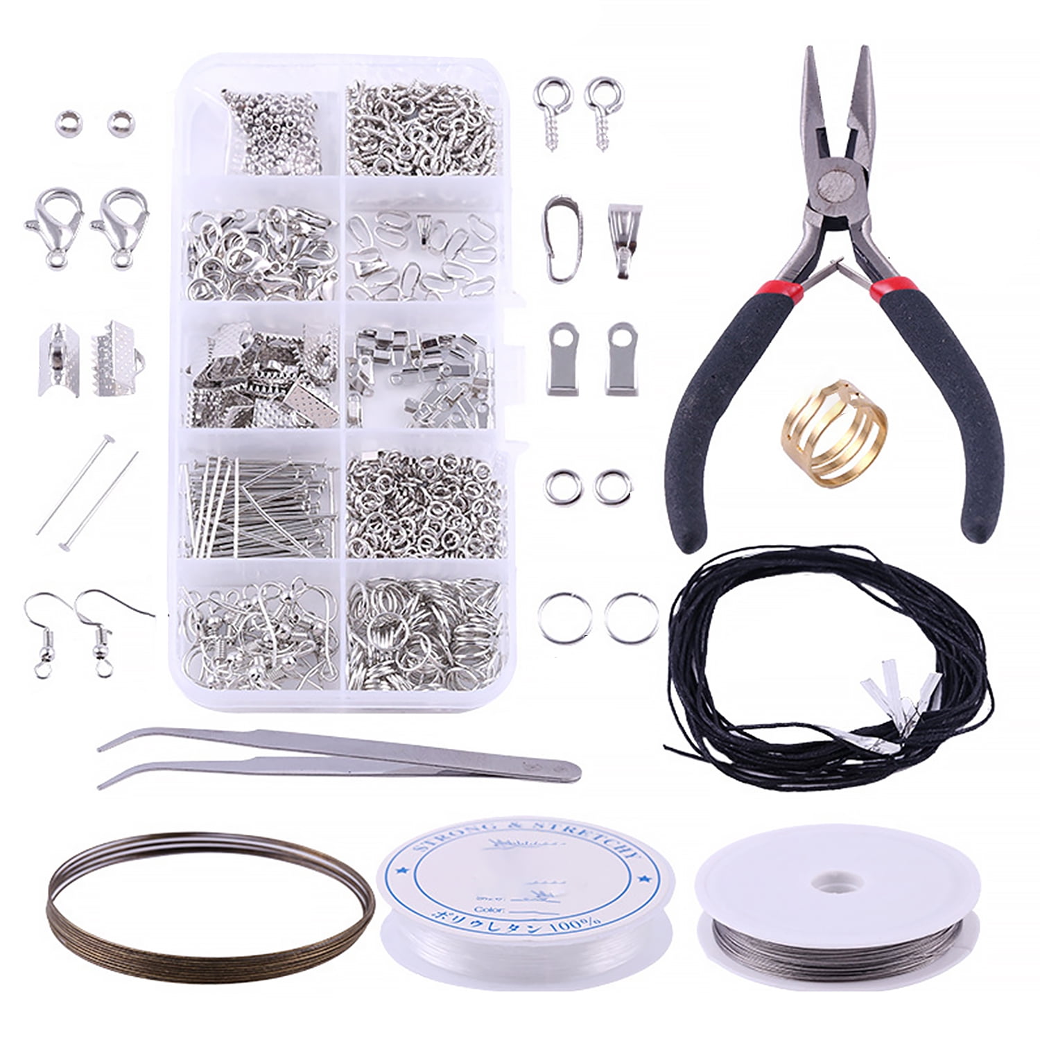 GoXteam Jewelry Making Supplies Kit, Jewelry Repair Tool with ...