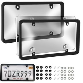 Clear License Plate Covers in License Plate Covers - Walmart.com