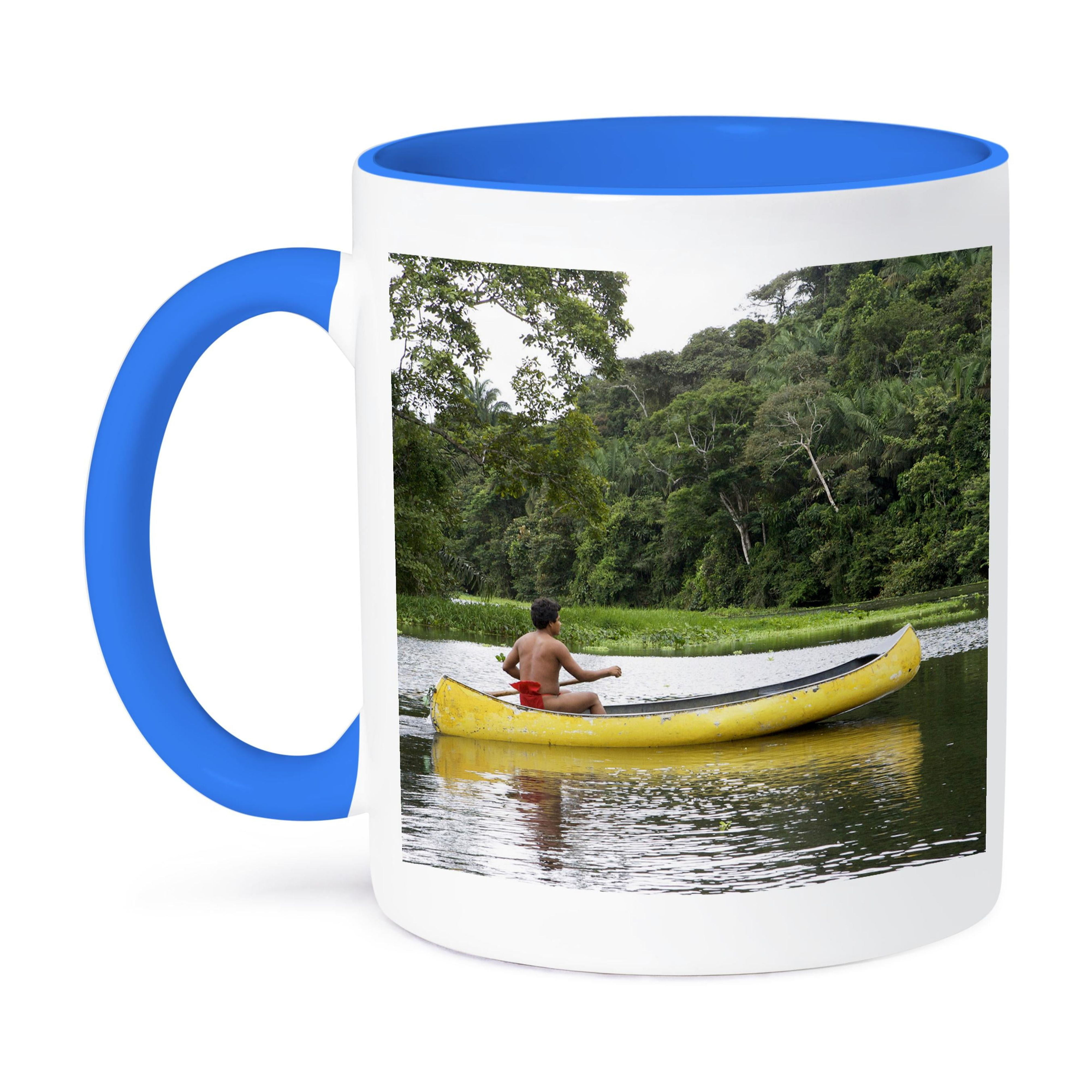 Goa, Panama, Wounan Indian Canoeing, Charges River - Sa15 Pma0050 ...