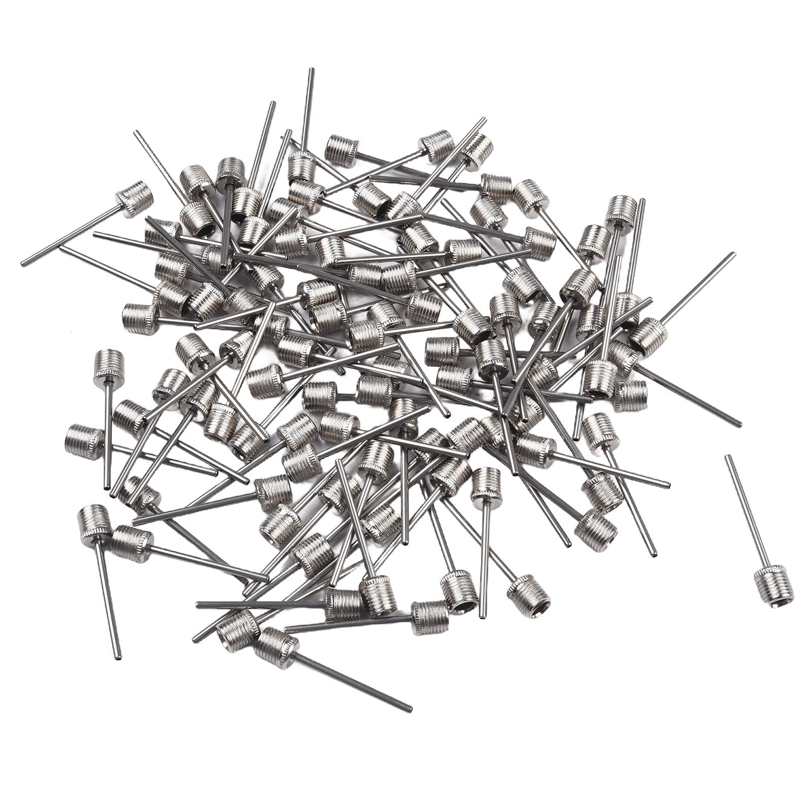 Goader 100PCS pump adapter basketball valve pump football rugby volley ...