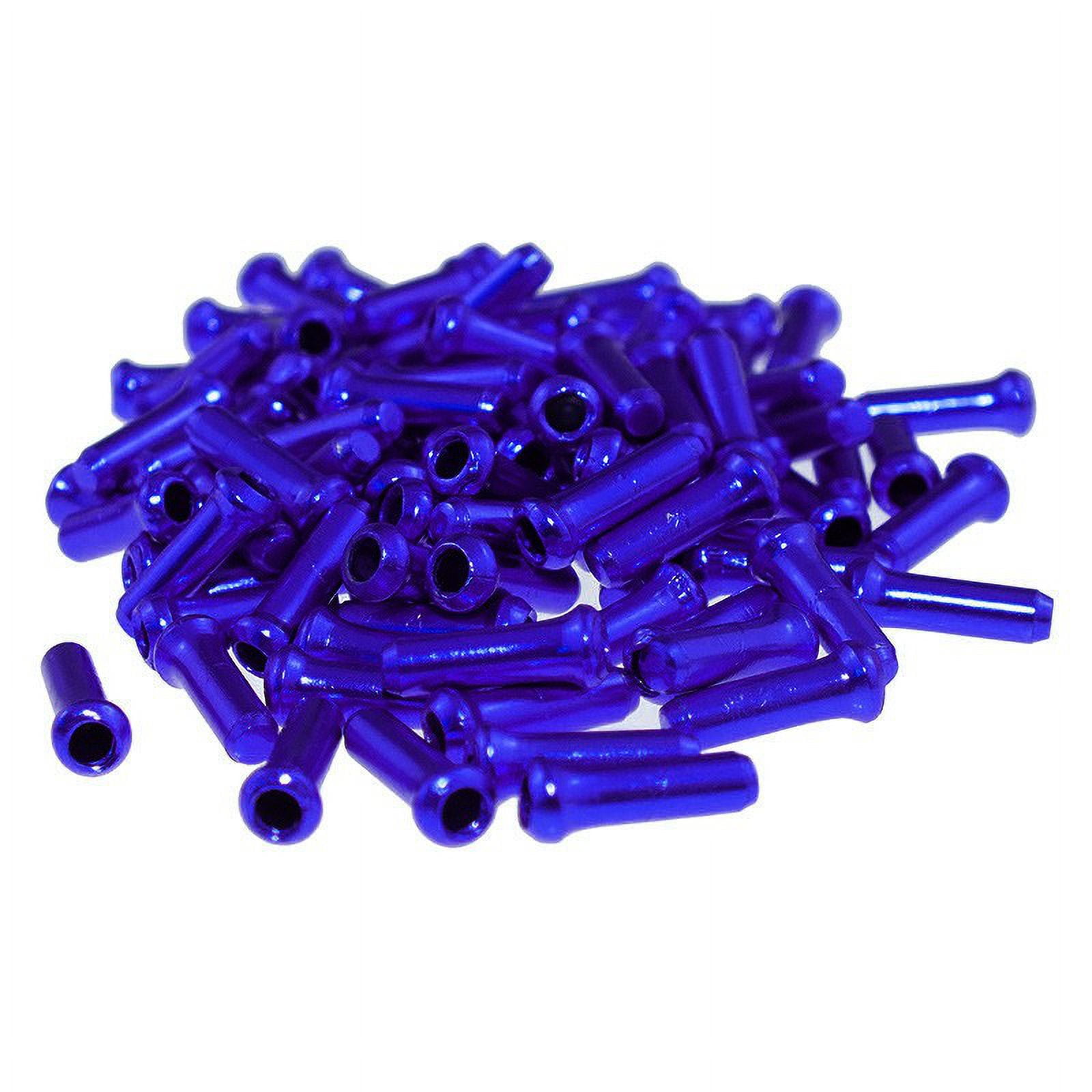 Goader 100Pcs Shift Cable Tips Brake Gear Cable Line End Cap Ferrules ...