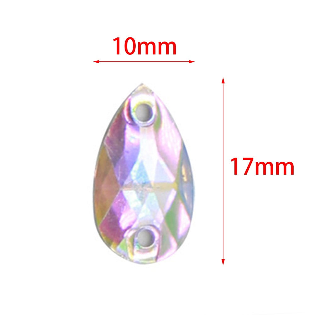 Goader 100pcs fishing Attractor Spinner VIB Lure Metal Water drop Blade ...