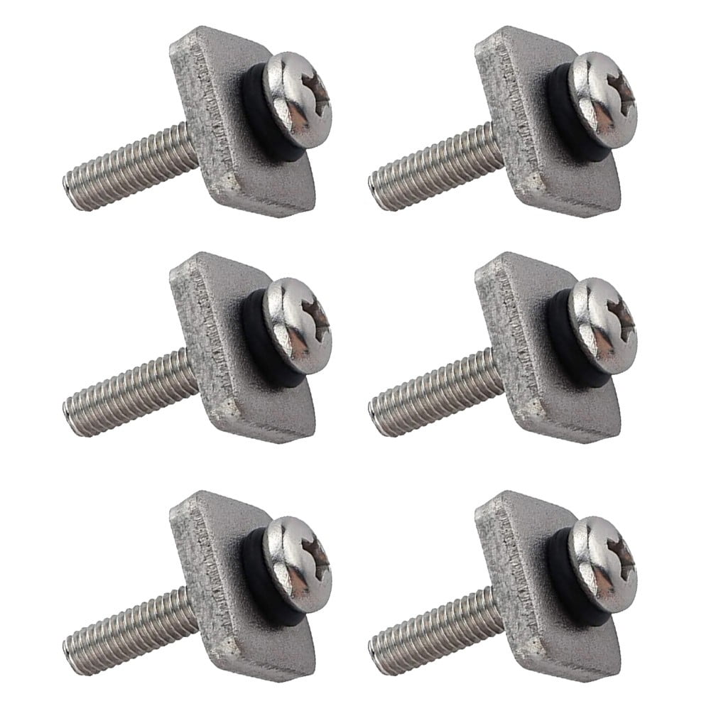 Goader 6pc Surf Fin Screw Surfboard Longboard Fin Screws Stainless ...