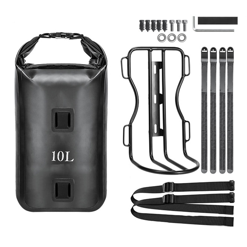 Goader Bike Front Fork Bag with Aluminum Alloy Front Bike Rack ...