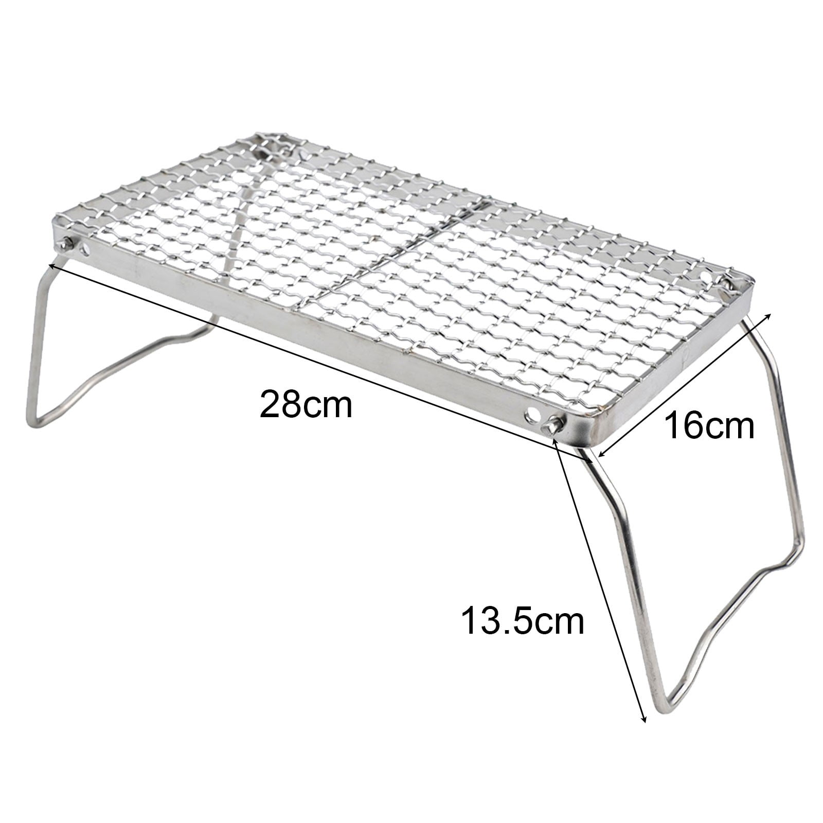 Goader Outdoor Foldable Portable Barbecue grill Camping Grill Grid BBQ ...