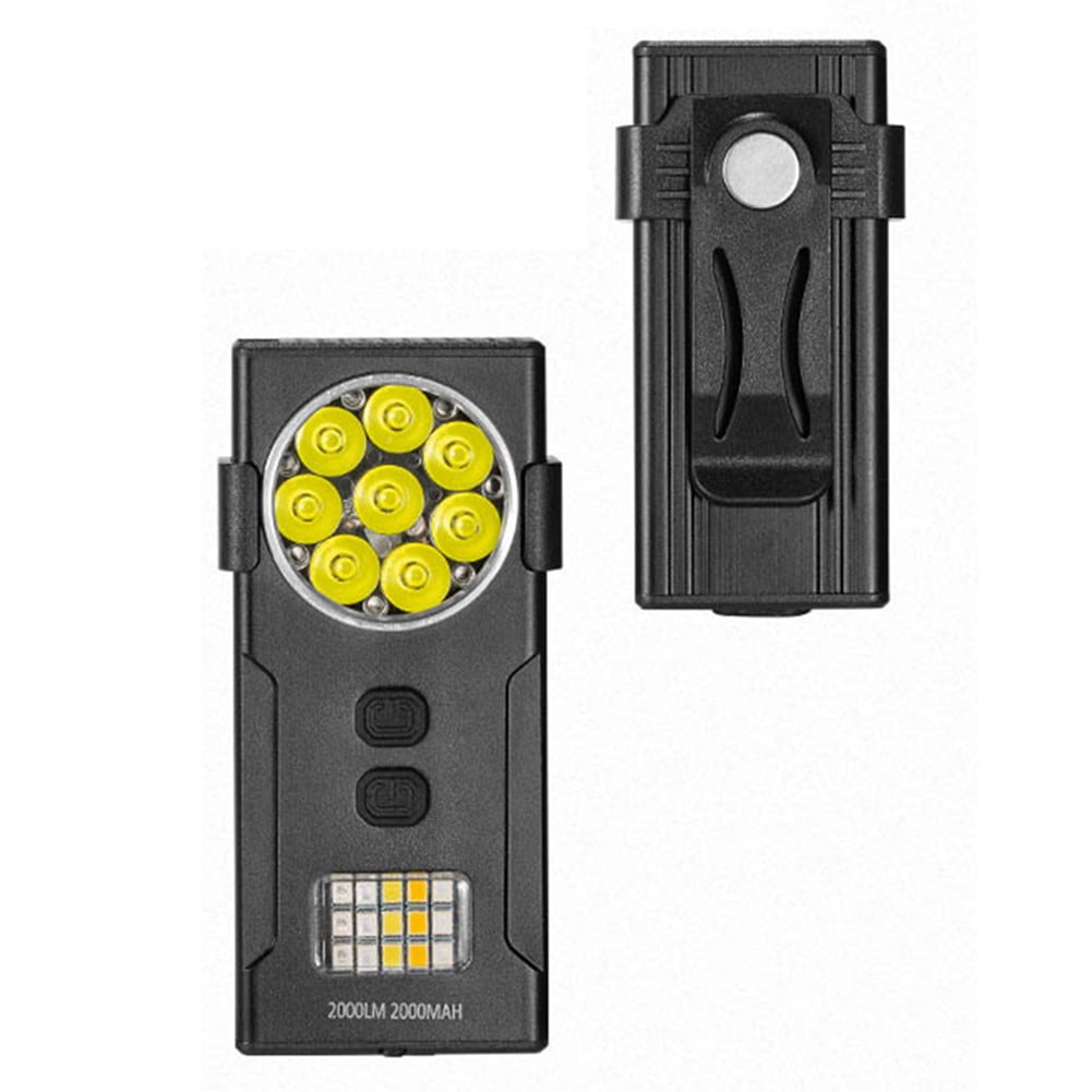 Goader Rechargeable LED Flashlight Portable Keychain Waterproof Outdoor ...