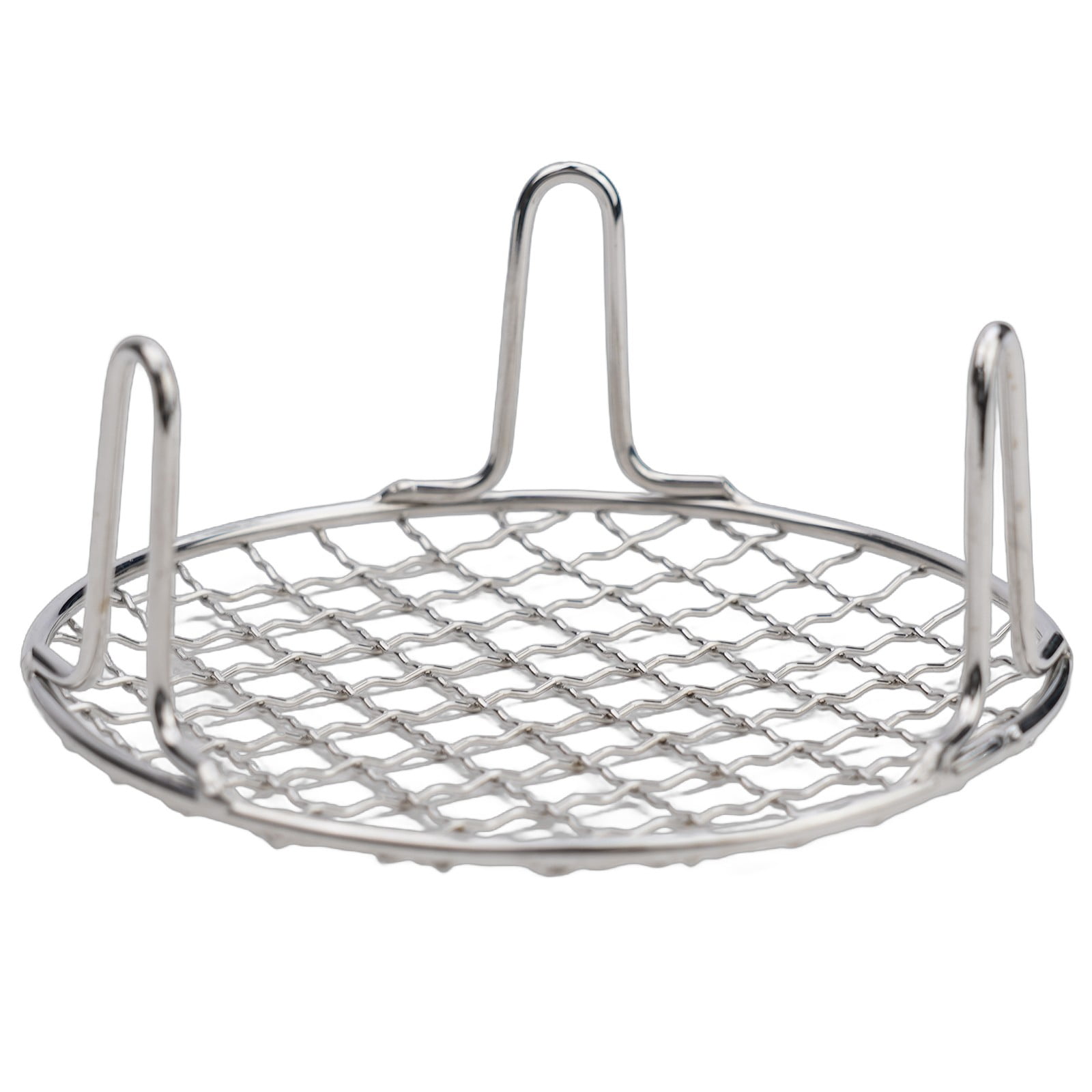 Goader Stainless Steel Round Grid Net Barbecue Net Baking Tray BBQ Grid ...