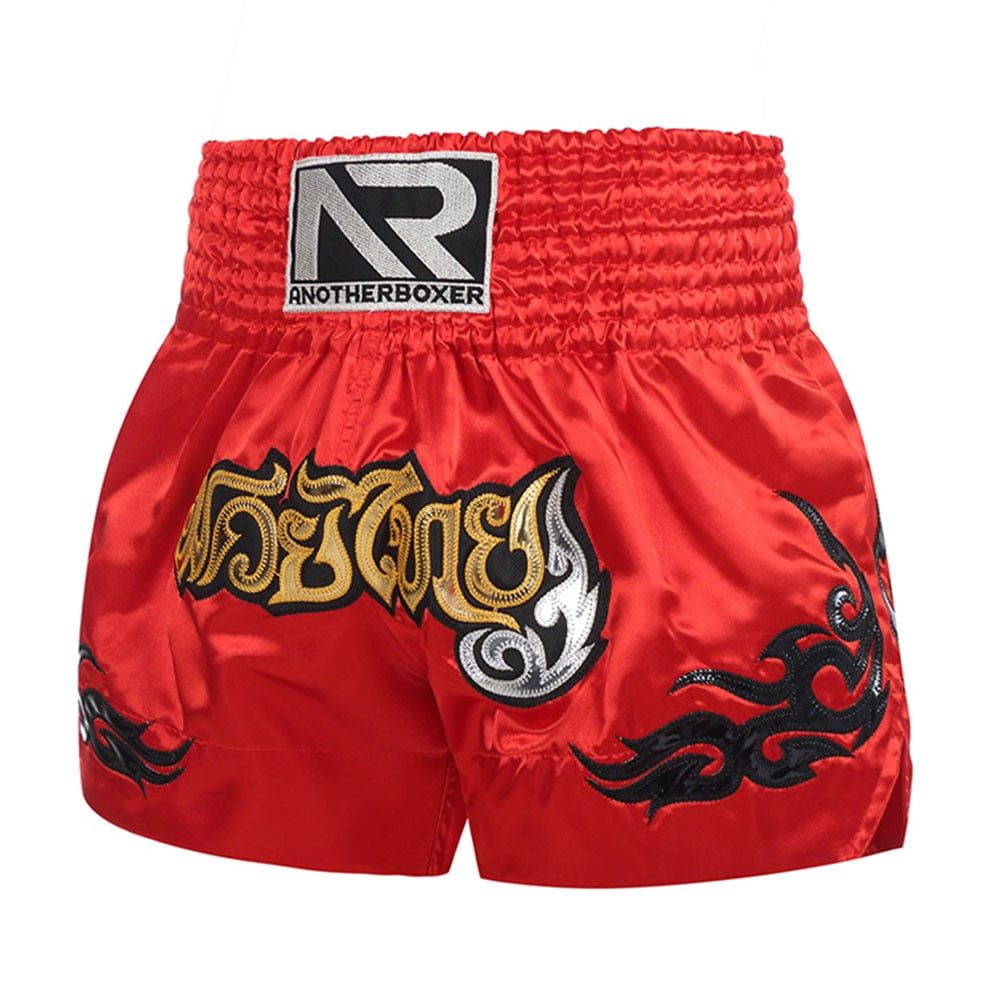 Goader Unisex Boxing Shorts MMA Muay Thai Training Trunks Fitness ...