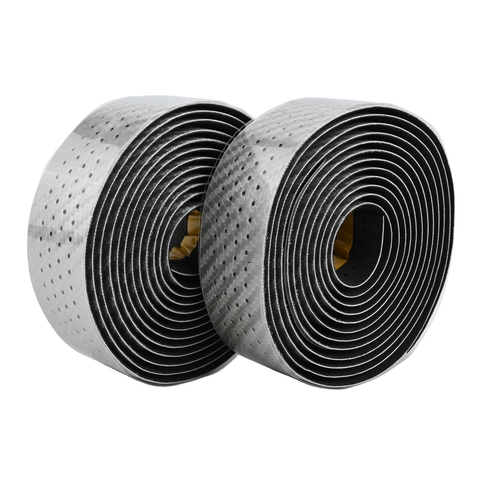Goader Ventilated Bike Handlebar Tape Carbon Pattern Antislip PU Shock ...