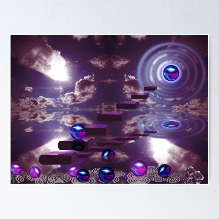Goal = Human Thinking+Universe Size Poster- Unframed Poster | Wall Art ...