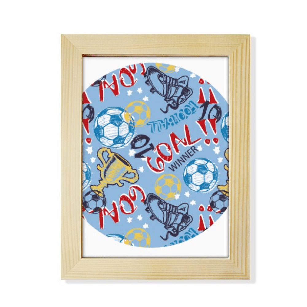 Goal Soccer Football Sports Winner Desktop Adorn Photo Frame Display ...