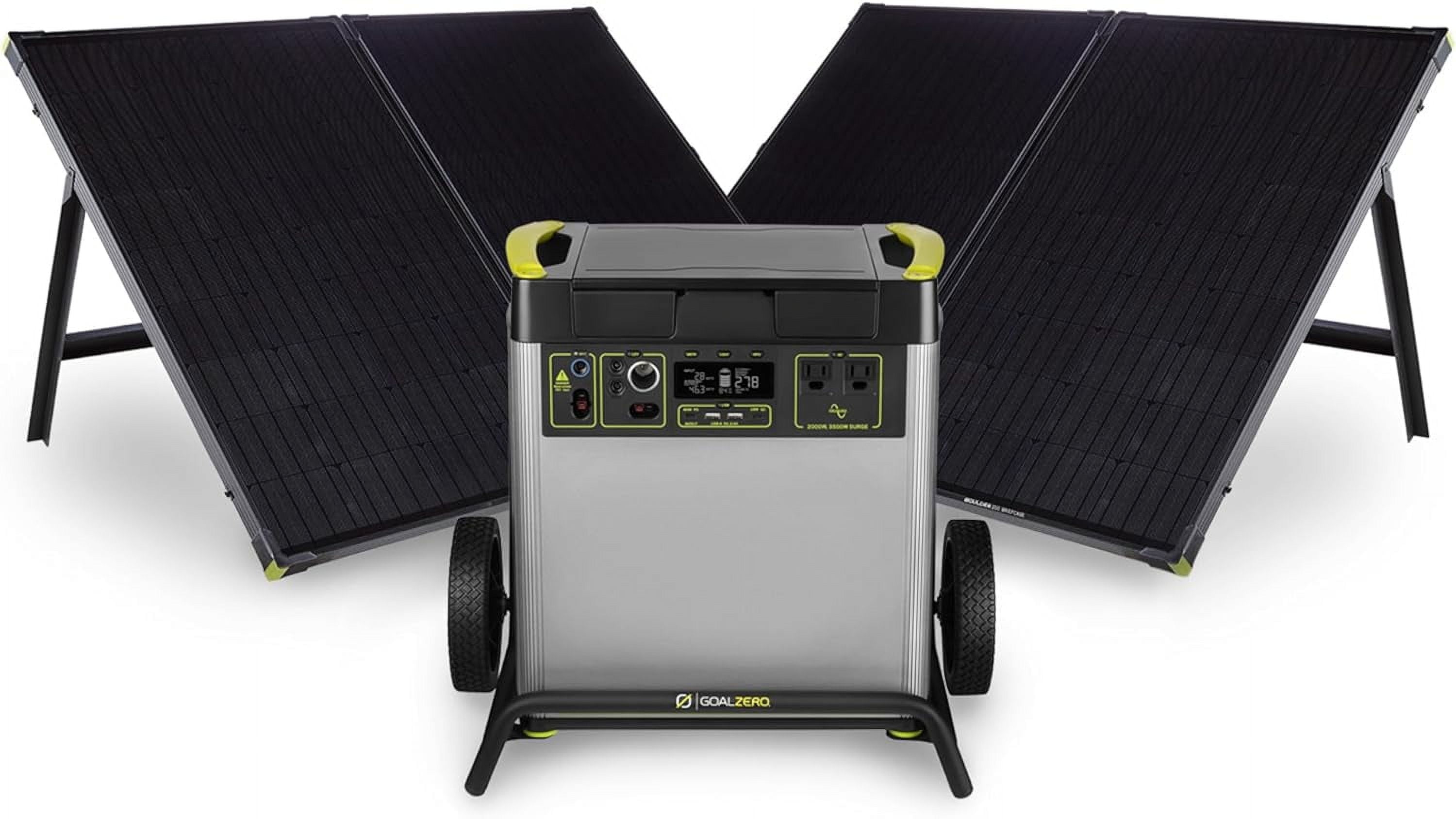 Goal Zero Yeti 6000X Portable Power Station with (2) Boulder 200 ...