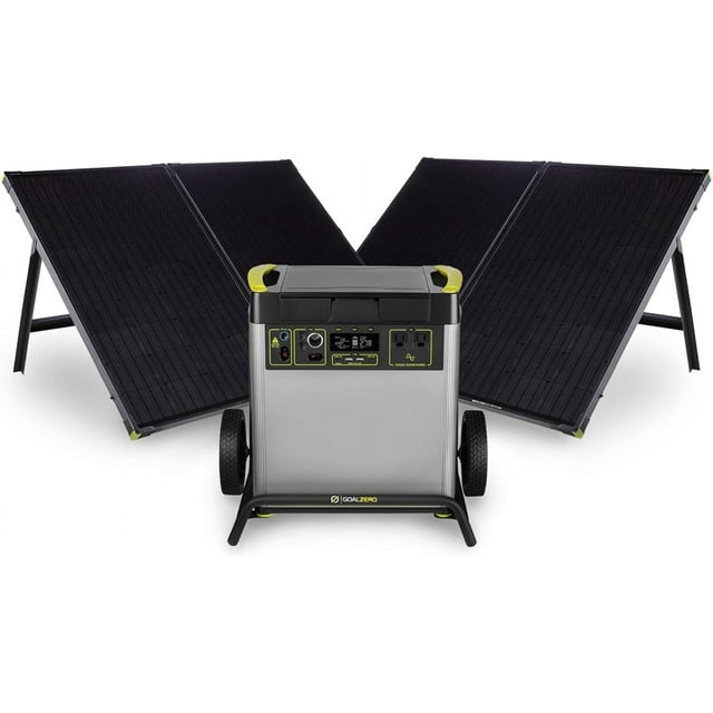 Goal Zero Yeti 6000X Portable Power Station with (2) Boulder 200 ...