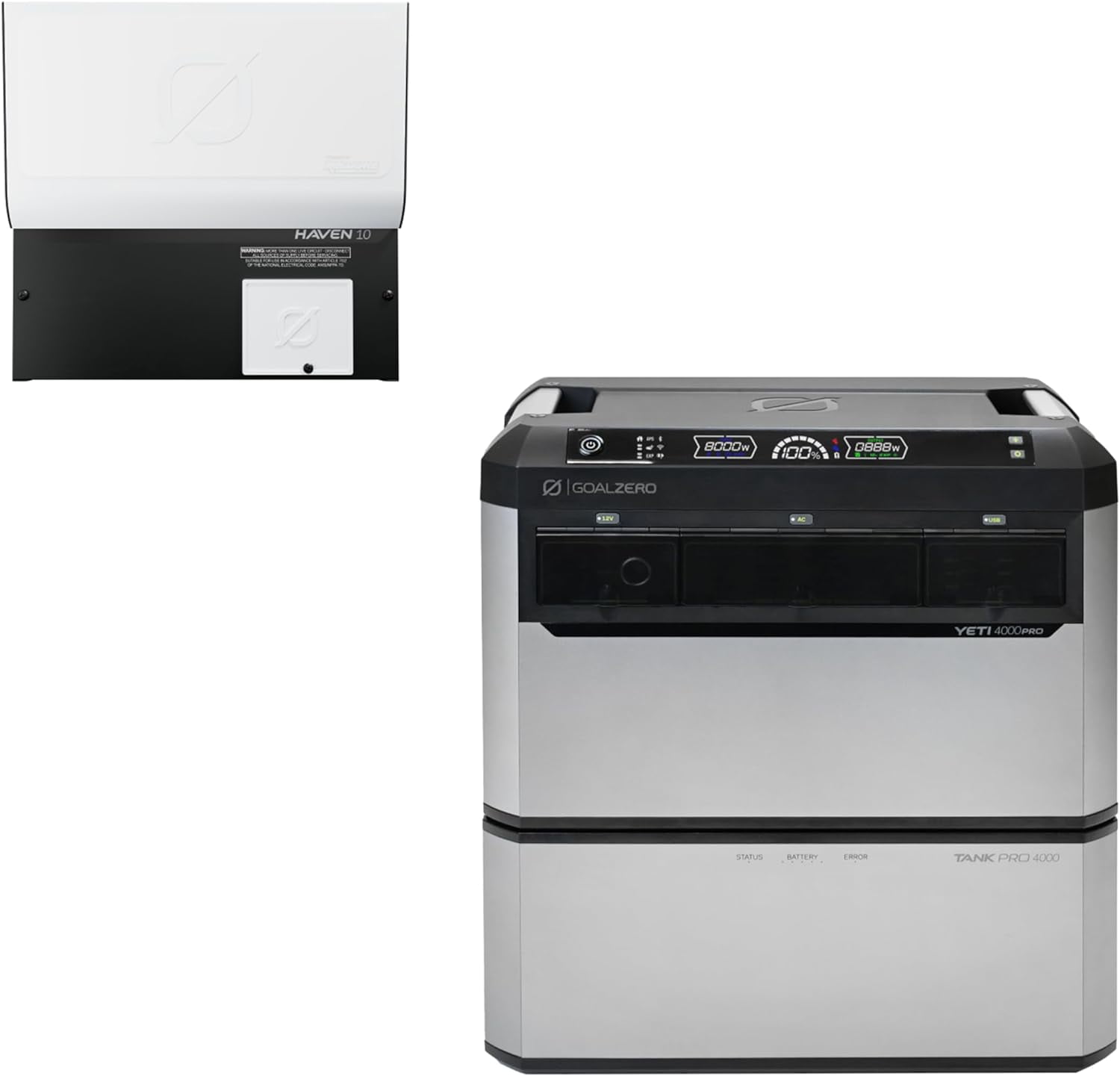 Goal Zero Yeti PRO 4000 Portable Power Station, Haven 10, 1 Tank PRO ...