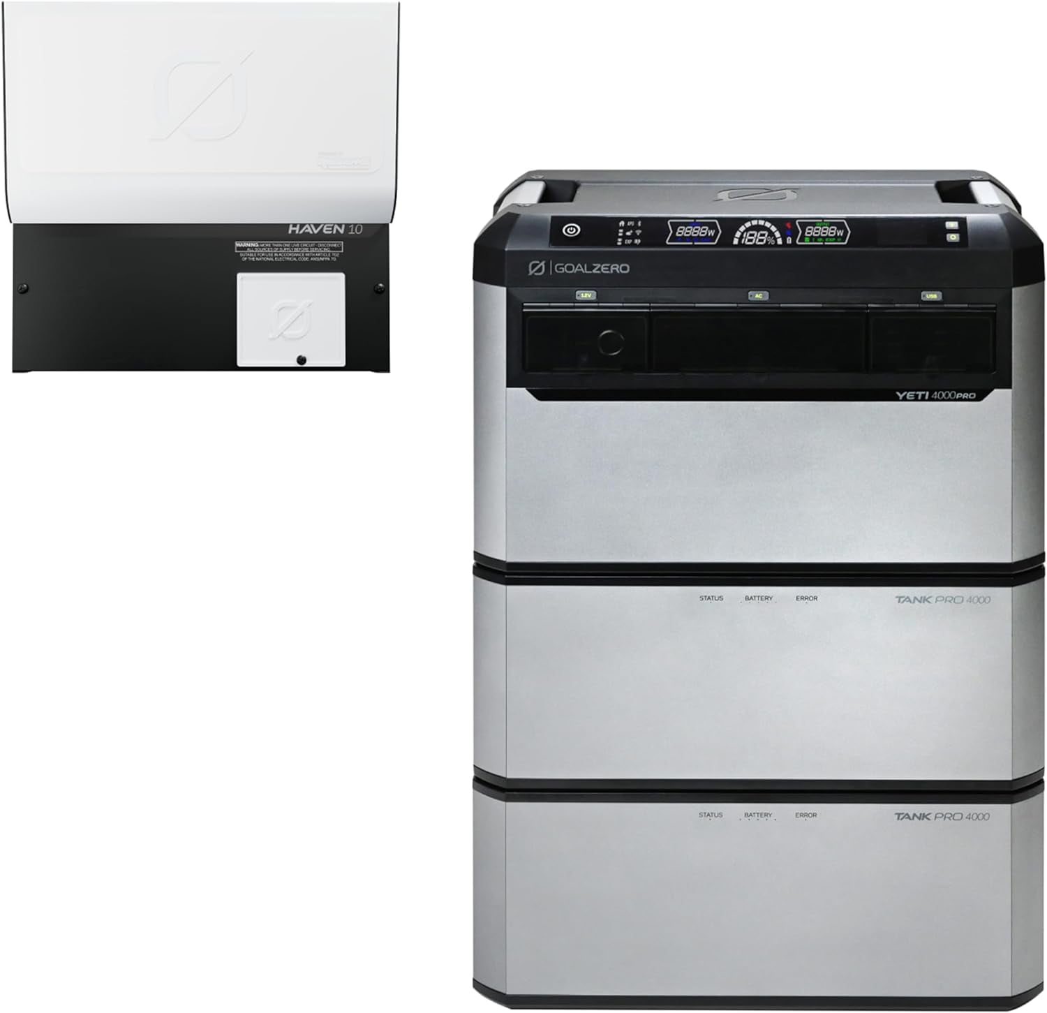 Goal Zero Yeti PRO 4000 Portable Power Station, Haven 10, 2 Tank PRO ...