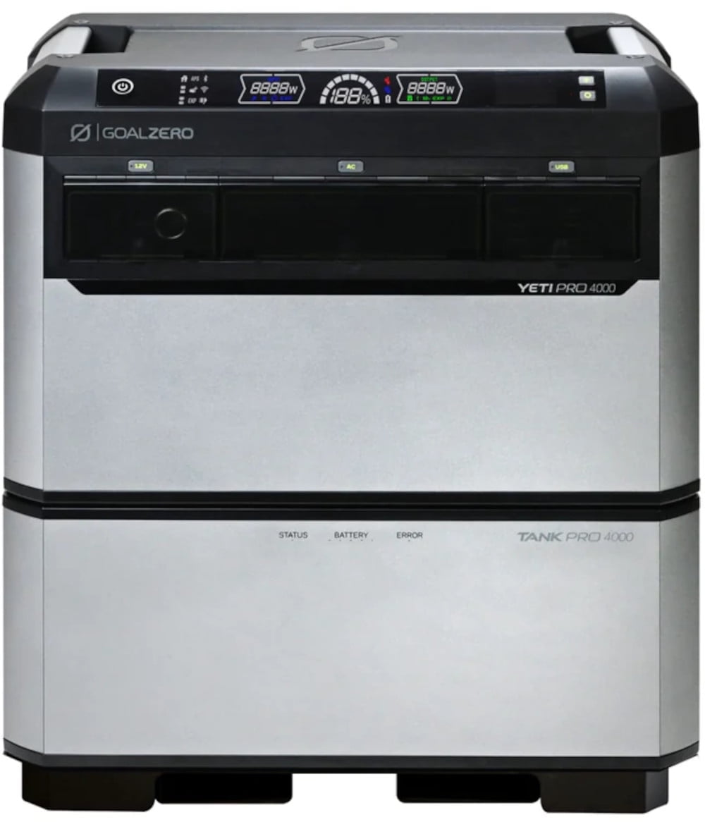 Goal Zero Yeti PRO 8000 Portable Power Station, 3600W Out, New ...