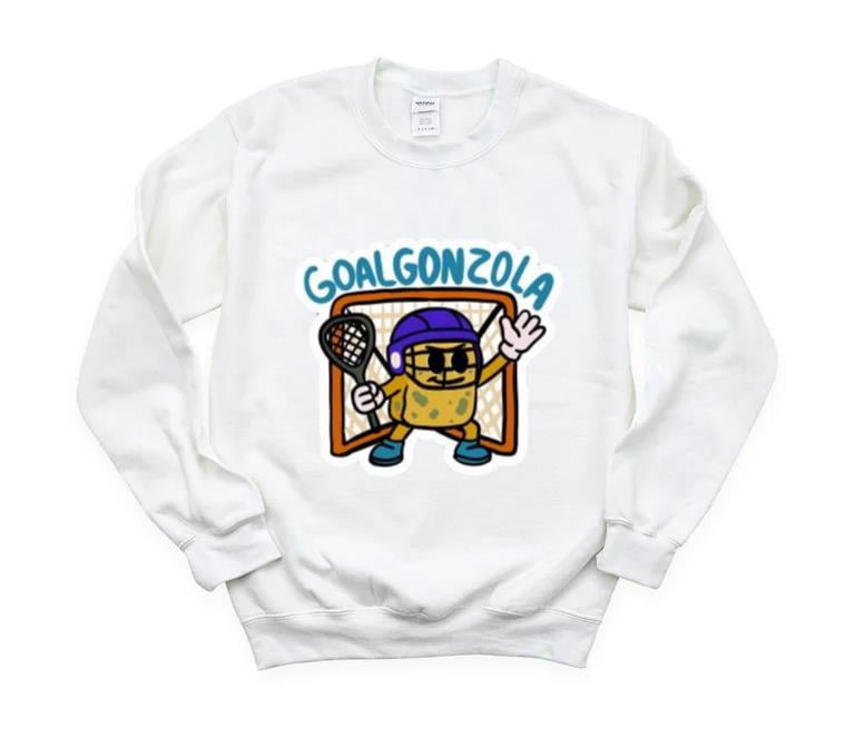 Goalgonzola Meme Funny Cheese Food Pun Soccer Goal Sport Sweatshirt ...