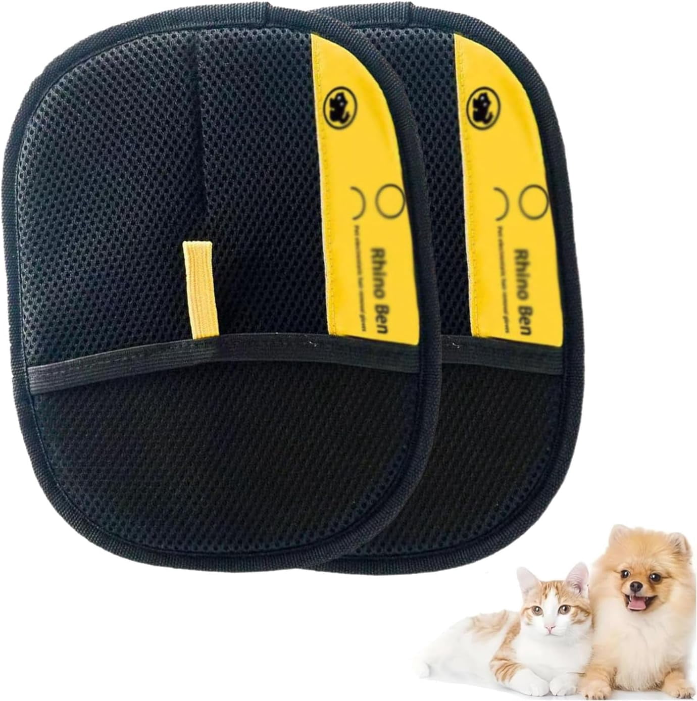 Goalintent Pet Hair Remover, Pet Hair Remover Electrostatic Gloves ...