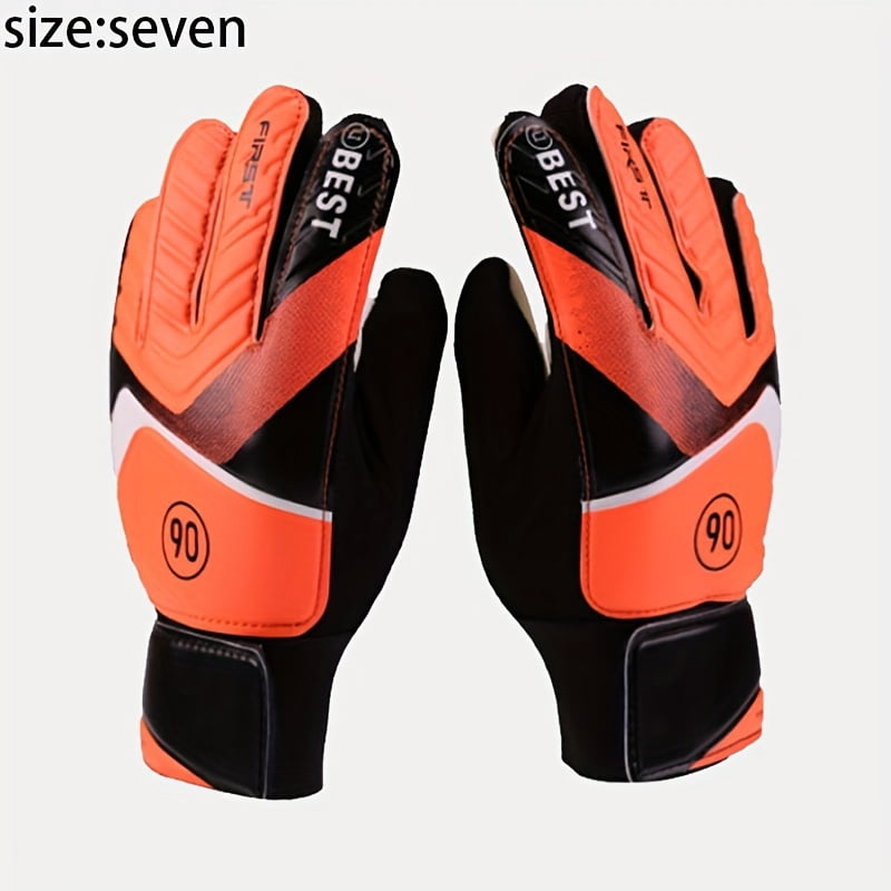 Goalkeeper Glove Latex Goalkeeper Gloves Football Protection Adults ...