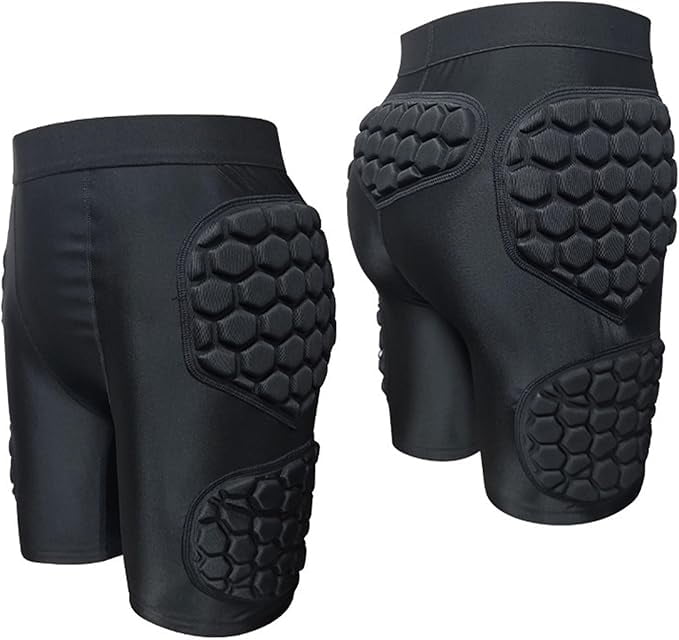 Goalkeeper Padded Shorts - Thick EVA Foam Protective Soccer Goalie ...
