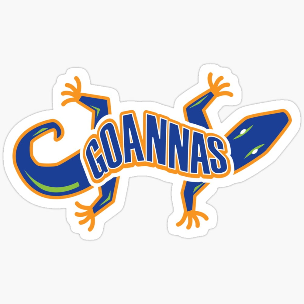 Goannas Brisbane Sticker Phone Decal Water Bottle Stickers Car Decals ...