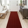 Goasis Lawn, Indoor Runner Rug, 2' x 6', Red Entryway Carpet - Walmart.com