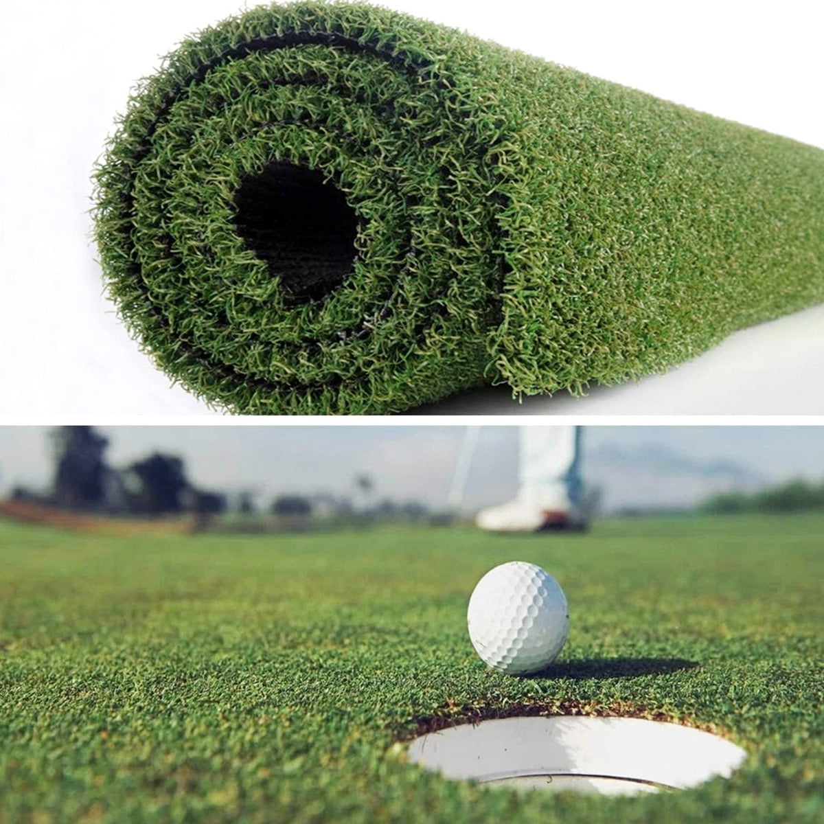 Goasis Lawn 3x10ft Artificial Grass,70oz Thick Turf for Putting Green ...
