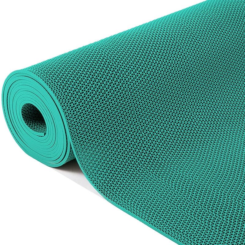 Goasis Lawn Non-Slip Drainage Mat, 3' x 5' S-Shaped PVC Pool floor Mat ...