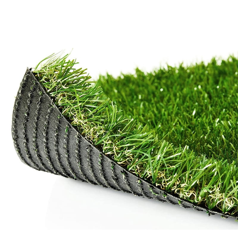 Goasis Lawn Thick Artificial Turf Grass 9 x 10 ft Outdoor Synthetic ...
