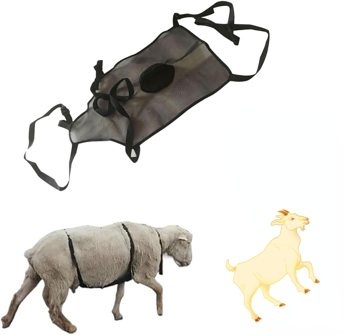 Goat Anti Breeding Apron, Anti Mating Skirt Goat Apron, Anti-mating ...