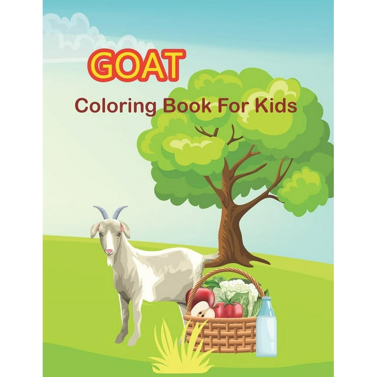 goat coloring book