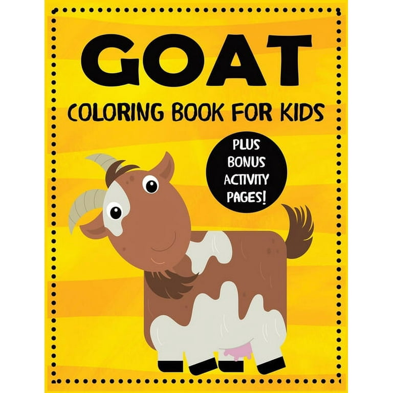 goat coloring book