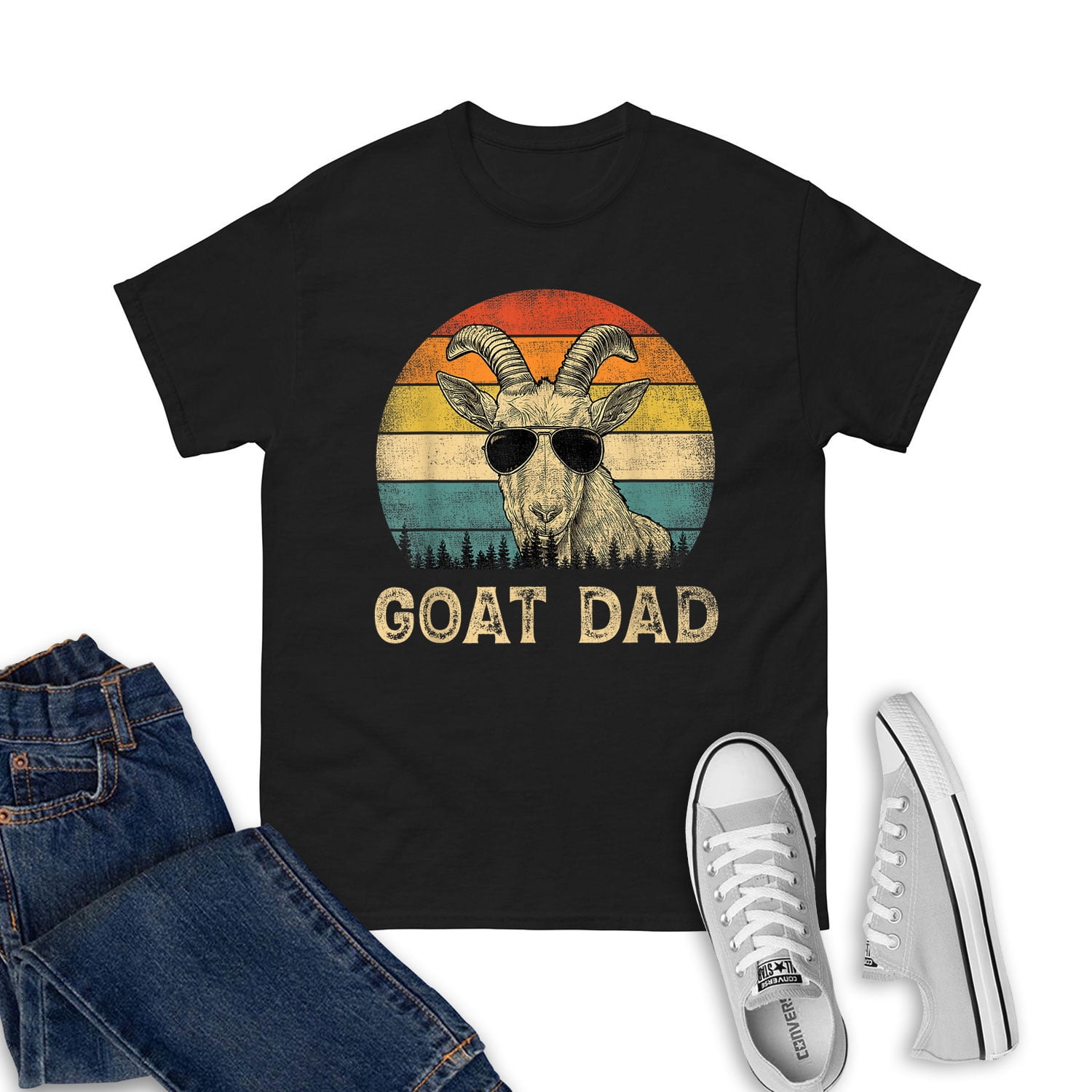 Goat Dad Funny For Men, Dad, Father's Day - Walmart.com